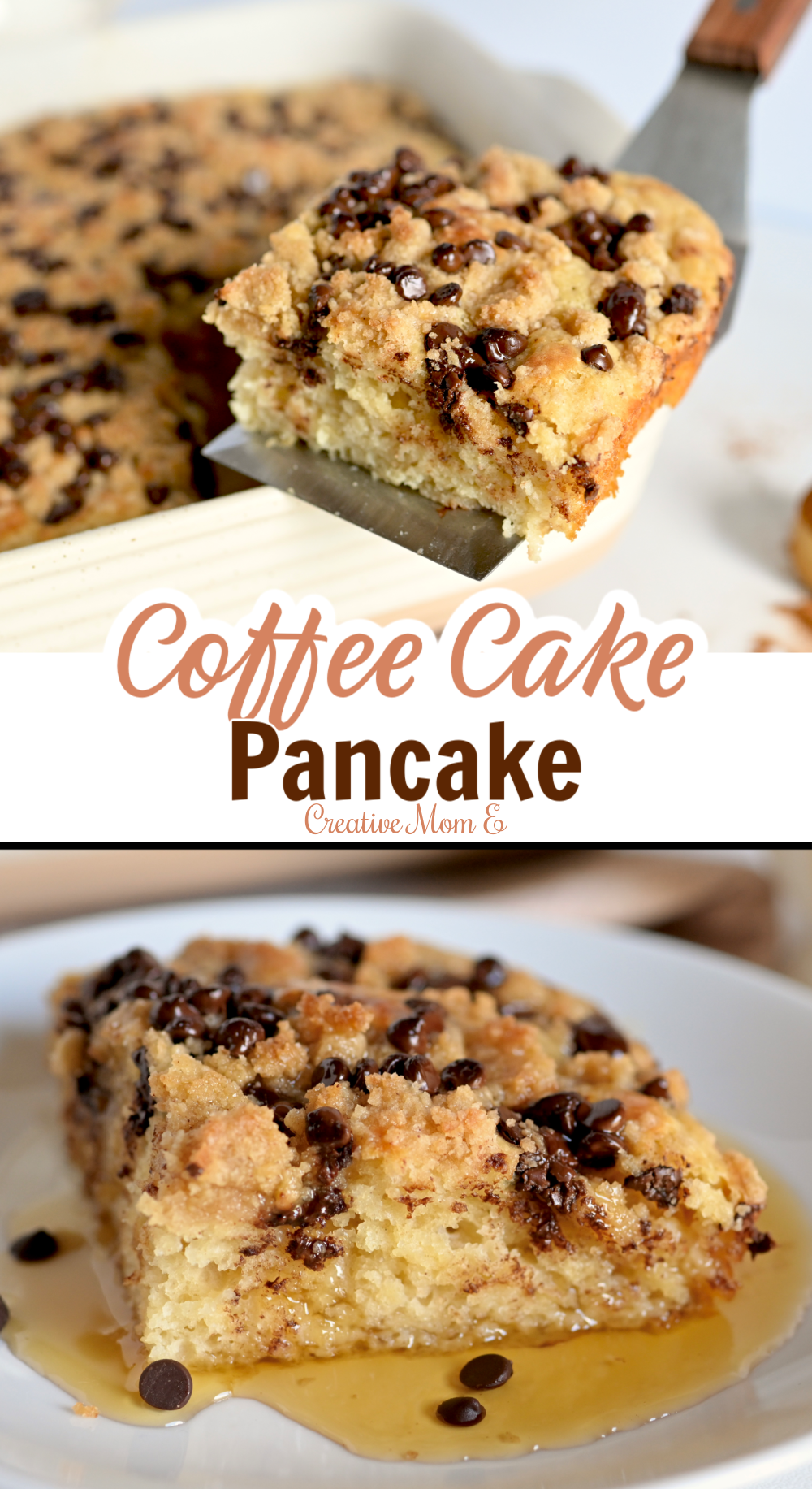 Coffee Cake Pancake - Creative Mom E